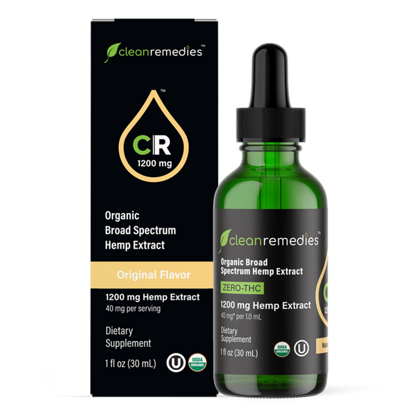Broad Spectrum CBD Tincture - 1200mg – cleanremedieswholesale