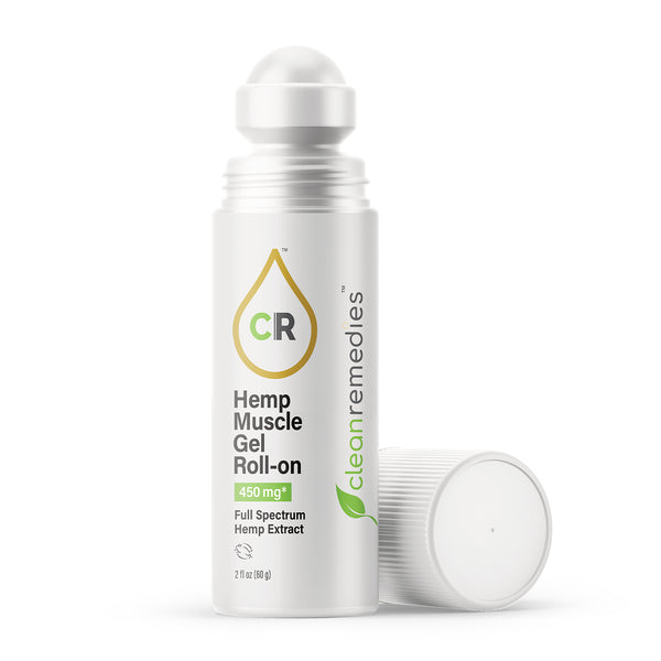 CBD Muscle Gel Roll On - 450mg - 2oz – cleanremedieswholesale